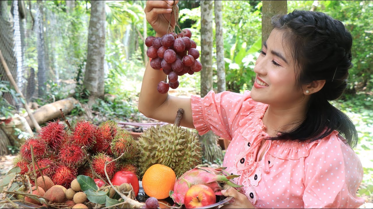 Fruit salad recipe cooking by countryside life TV. - YouTube
