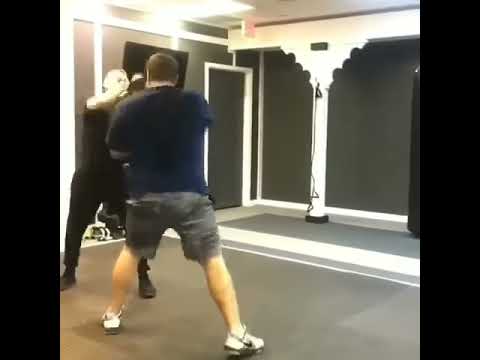 Boxing Combo - jab, cross, block, cross, hook, cross - YouTube