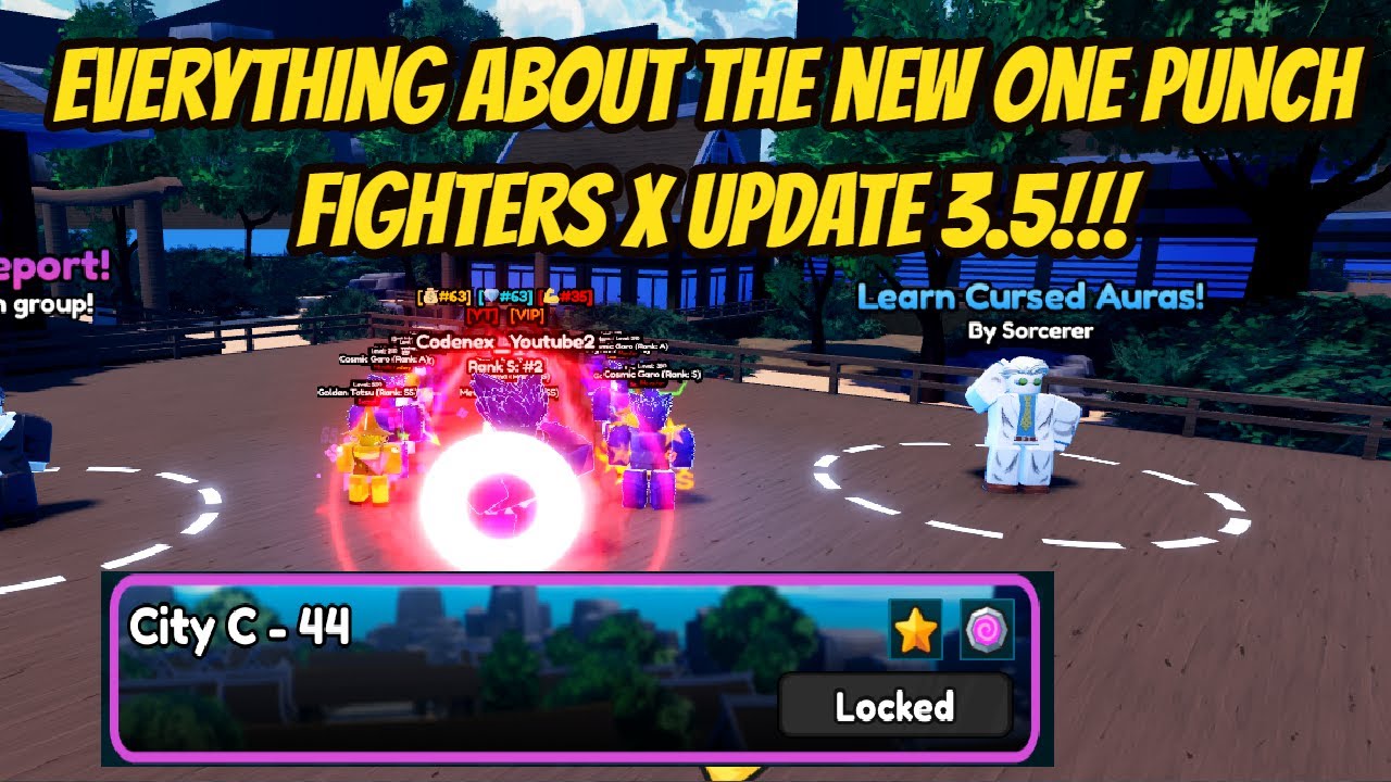 Everything about the new One Punch Fighters X Update 3.5! - YouTube