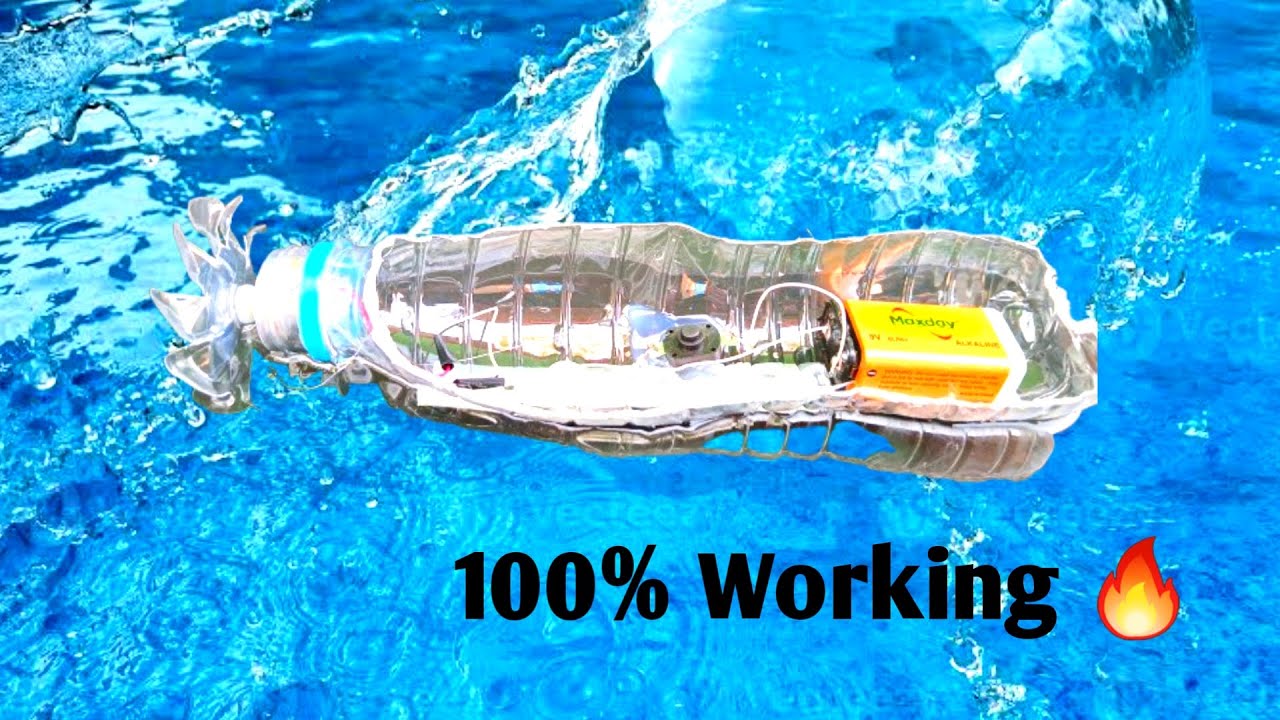 DIY Plastic Bottle Boat – Easy Recycled Project That Floats! 🌊 - YouTube