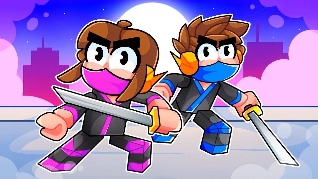 Nós viramos os melhores NINJAS do Roblox! - YouTube