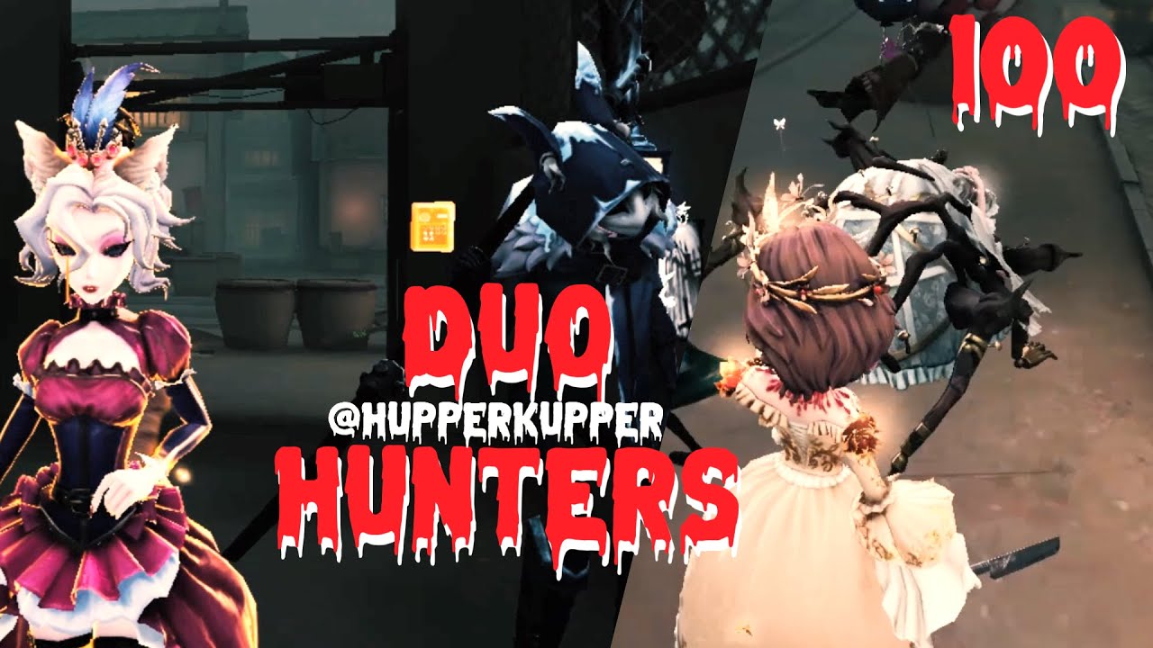Playing Duo Hunters 100 | Last episode | THE JOURNEY ENDS | Identity V ...