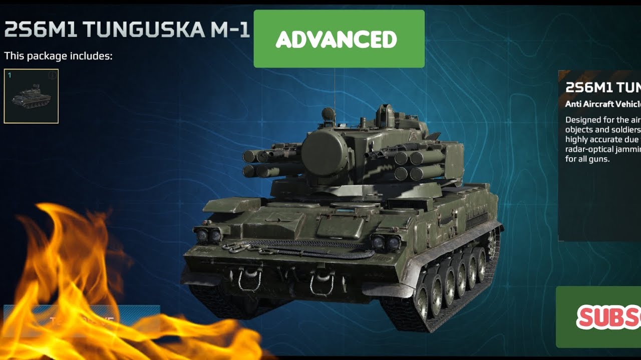 MWT Tank Battles 2K22 Tunguska Gameplay - YouTube