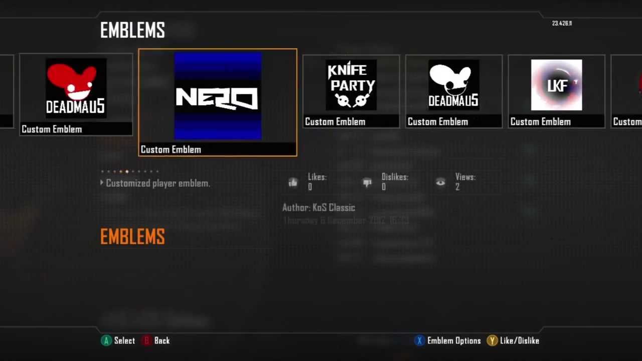 KoS Classic: World's Best Black Ops II Emblem Maker - YouTube