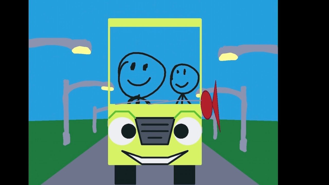 wheels on the chartreuse bus - YouTube