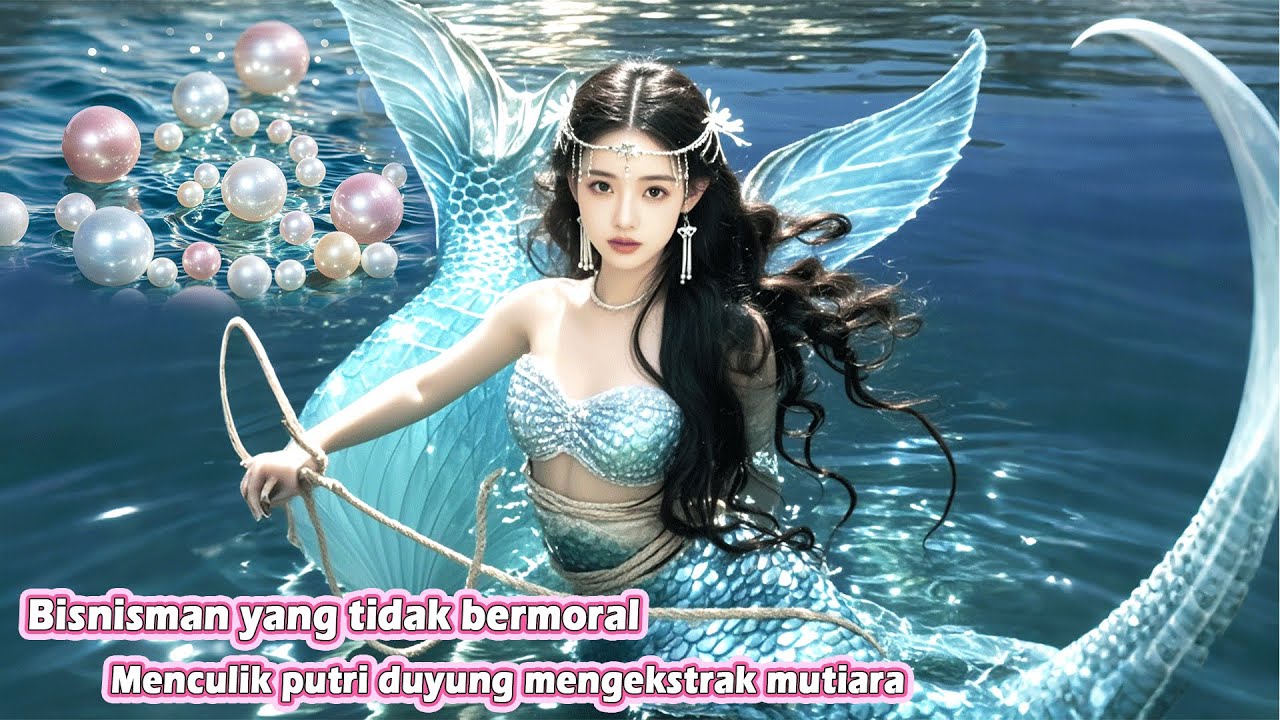 Mermaid pertama ke dunia manusia, diculik oleh pengusaha jahat, mengejutkan dia untuk melarikan ...