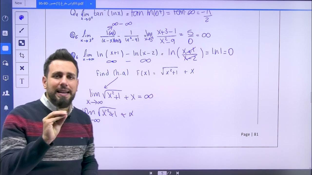 Limits at infinity part 2 - YouTube