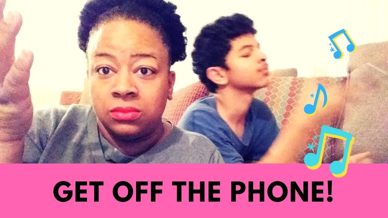 Get off the phone!!! [ SingleMomsNeedCoffee ] - YouTube