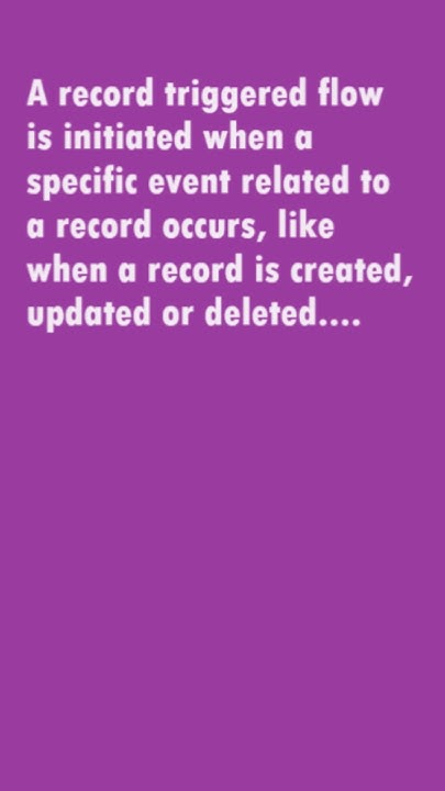 Record Triggered Vs Scheduled Flow Salesforceapex Programming