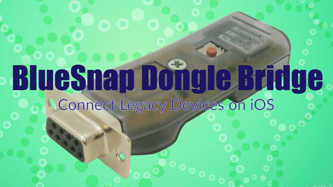 BlueSnap Bridge - Connect Legacy Devices to iOS - Wirelessly - YouTube