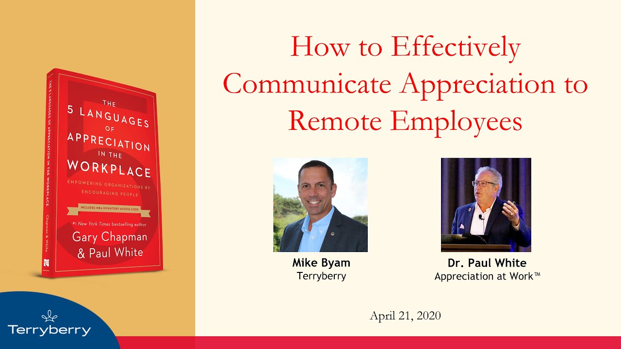 Terryberry & Dr. Paul White present How to Effectively Communicate ...