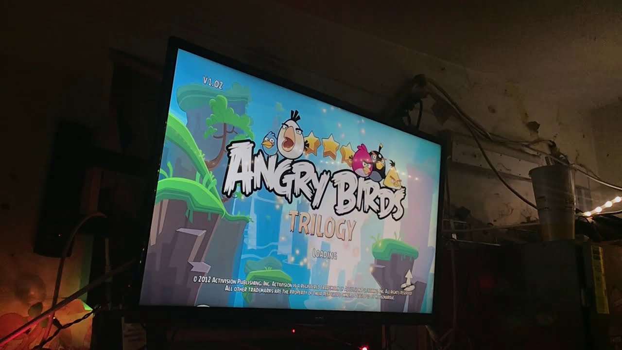 Angry Birds Trilogy PlayStation 3 Menu Walkthrough - YouTube