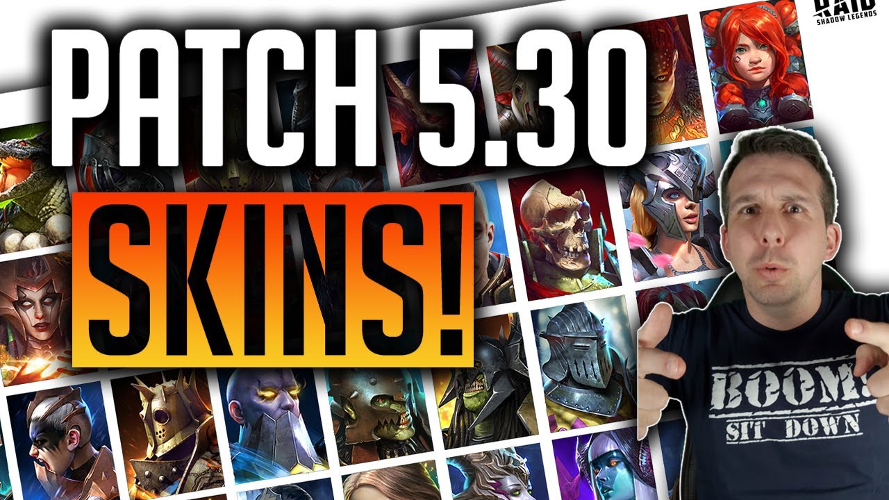 PATCH 5.30 SKIN AT LAST! HUGE PATCH! | Raid: Shadow Legends - YouTube