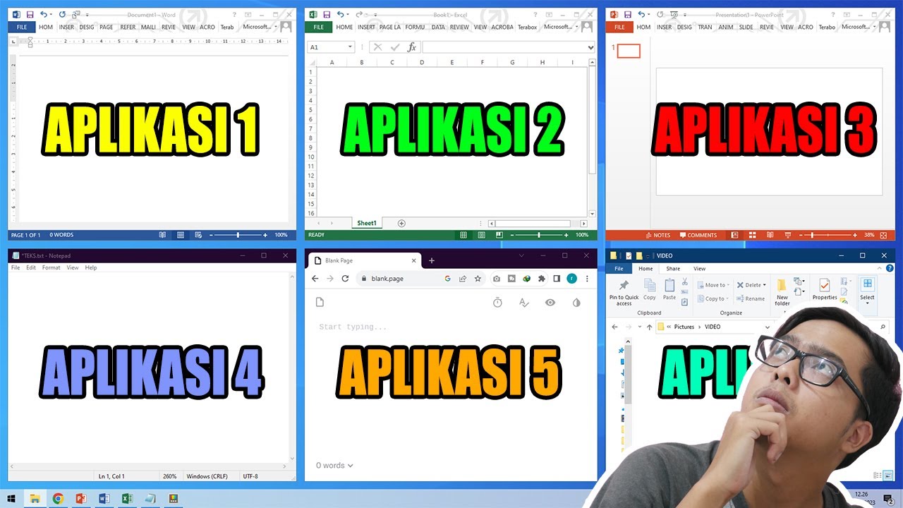 Cara Split Screen Laptop Windows Menjadi Sampe 6 Layar Atau Lebih! - YouTube