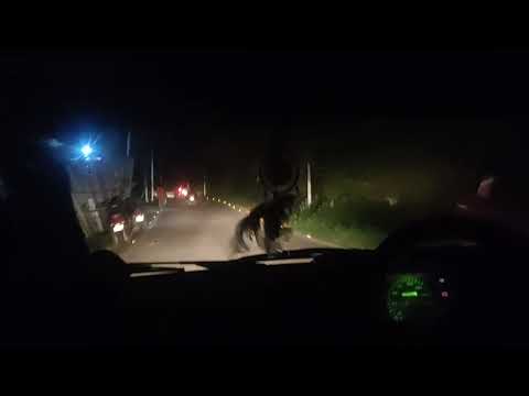 Night travel in car - tokyo Drift /#short video