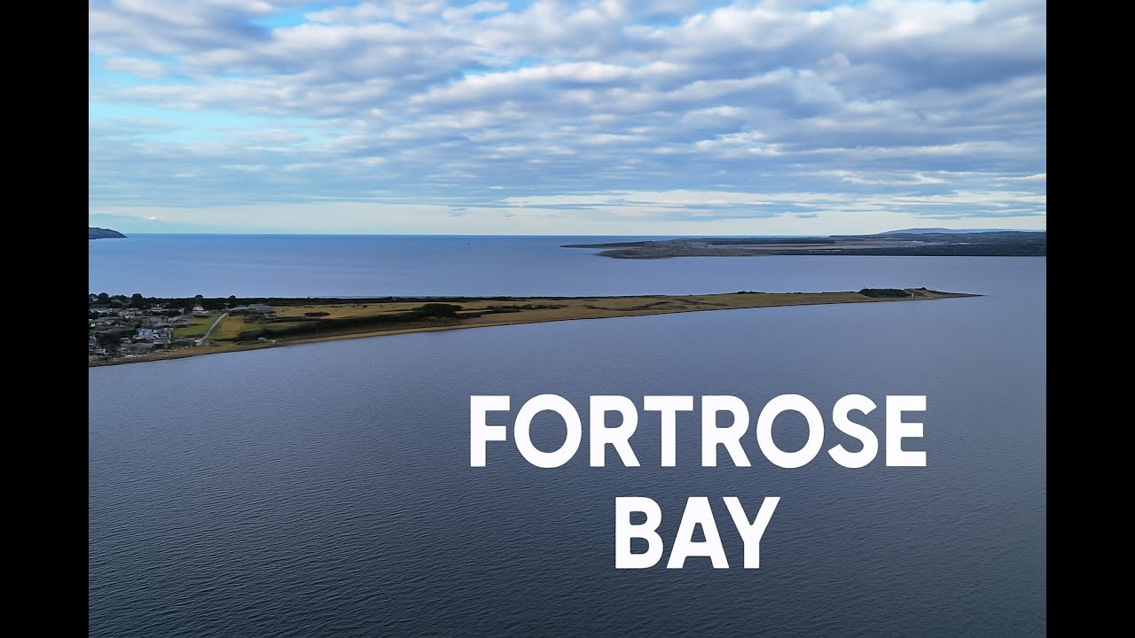 NC500 - S01 E02 - Stunning Scotland | Fortrose Coastline Drone Video ...