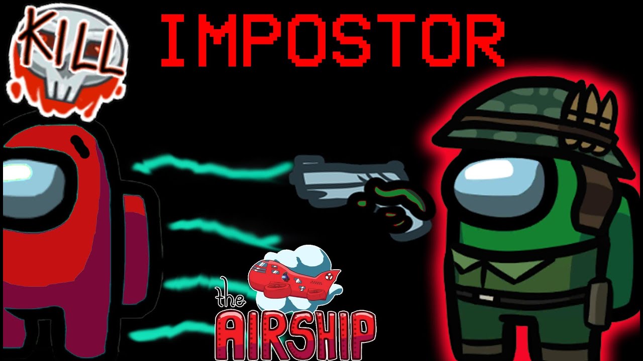 Among us - Run Red Run - Hide & Seek On Airship + Bonus Game - No ...