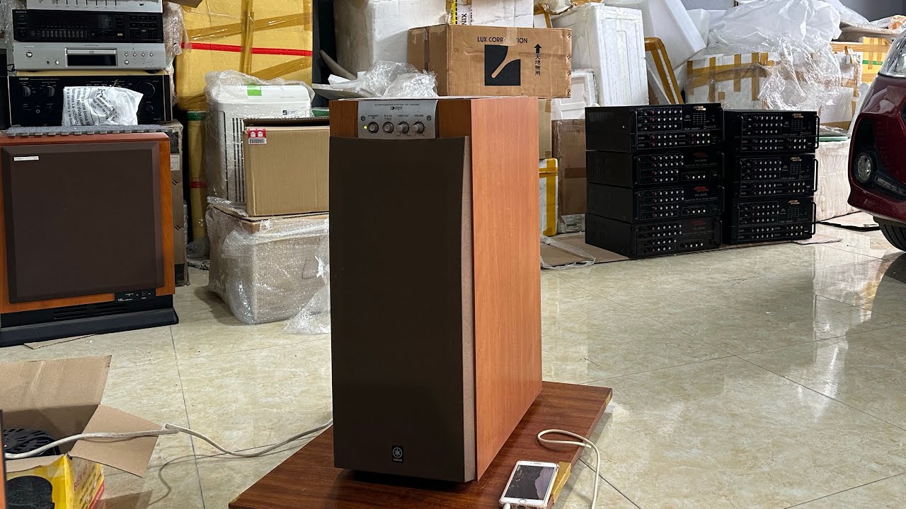 TEST SUB YAMAHA SW 305 TRƯỚC KHI GỬI - YouTube