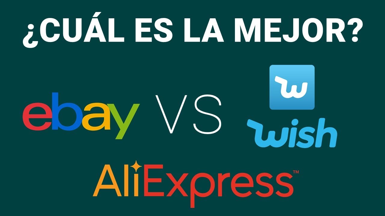 WISH vs Aliexpress vs EBay ¿Qué tienda CHINA RECOMIENDO? - YouTube
