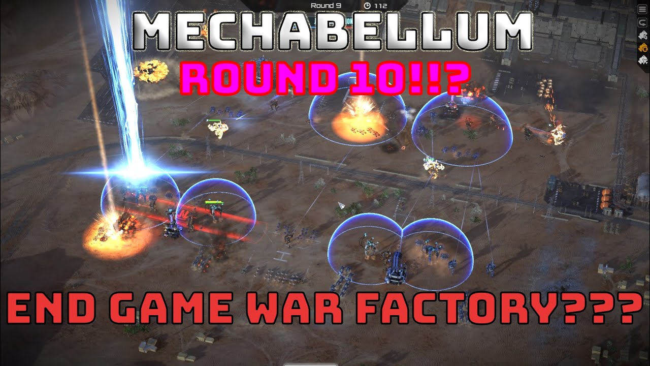 Mechabellum - End Game War Factory - Fight till ROUND 10!!! That's ...