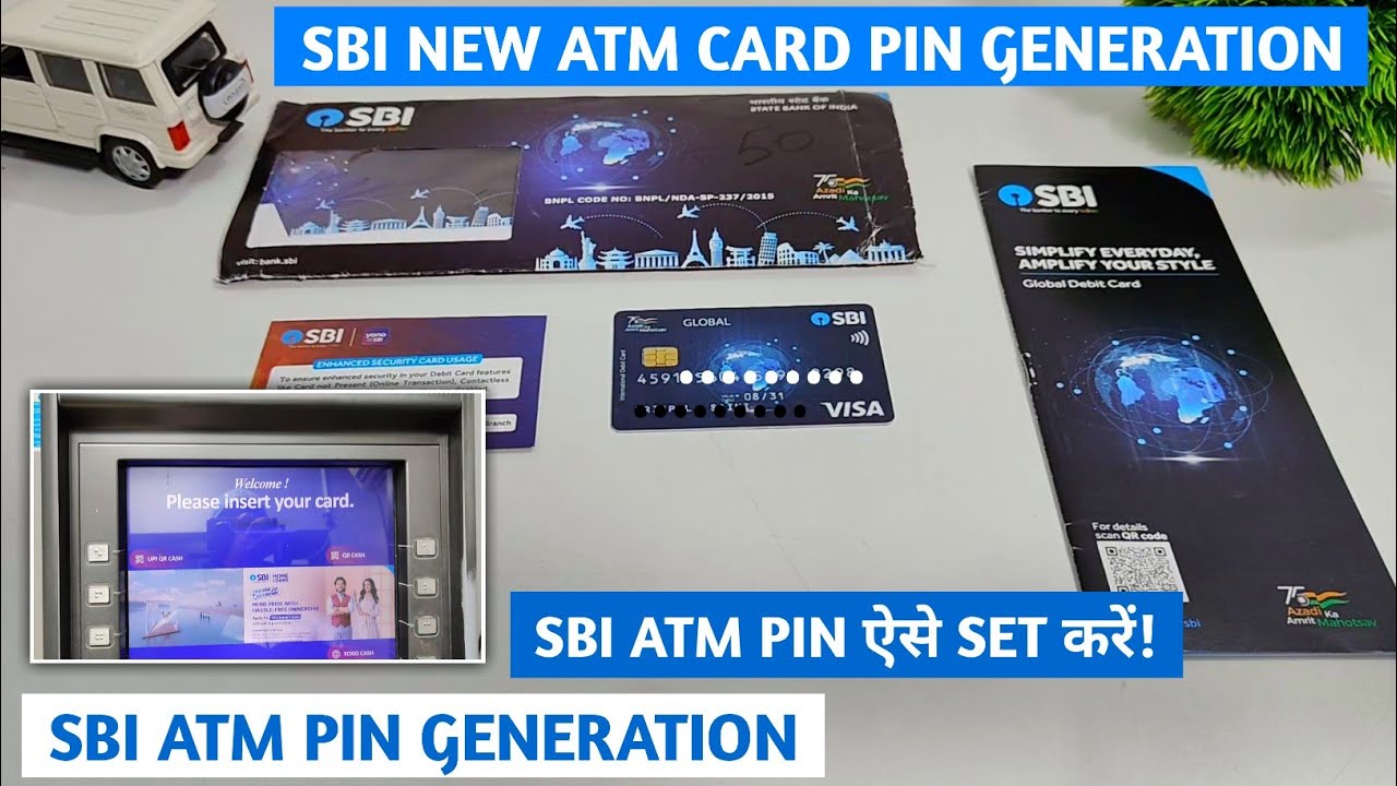 How To Generate SBI ATM Card Pin | SBI ATM Card Pin Generation - YouTube