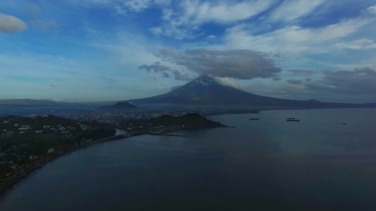 MT. Mayon Volcano Albay Aerial View - YouTube