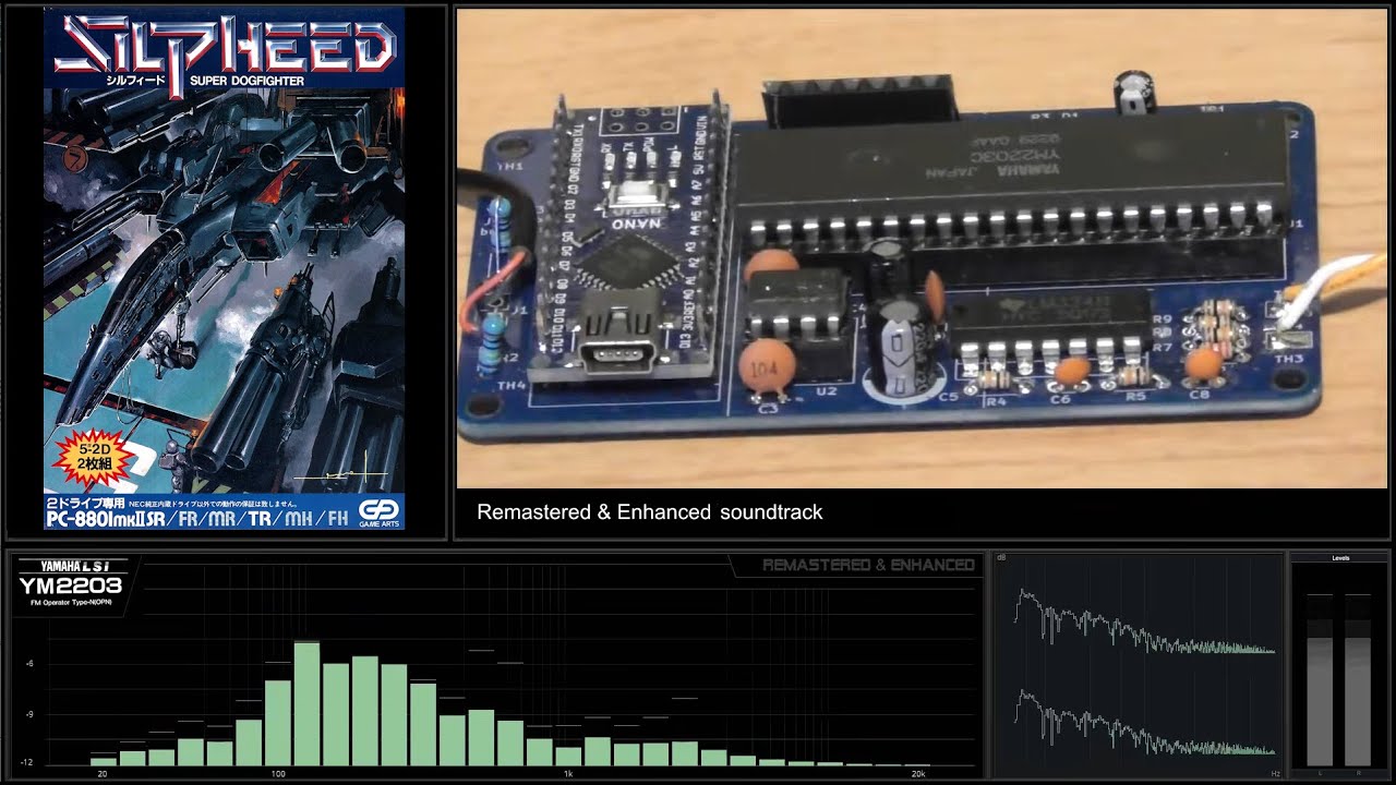 [NEC PC88 Soundtrack - YM2203] Silpheed - Track 06 Going in Fortress [Remastered & Enhanced ...