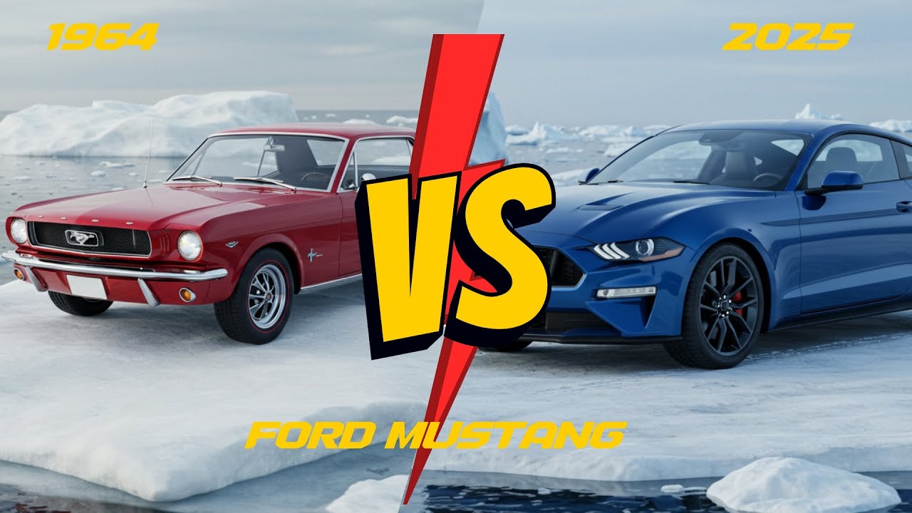 All Ford Mustang Generations (1964½ – 2025) | Evolution in 2 Minutes ...