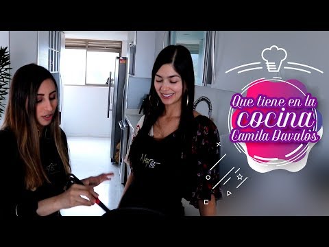 Que tiene en la cocina Camila Davalos - NatyCfit