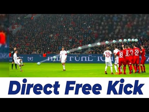 Direct free kick rule in football | law 12 direct free kick - YouTube