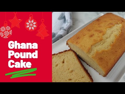 Authentic Ghana Pound Cake Recipe|| Ghana Rich Cake ||Perpetual Asiamah ...