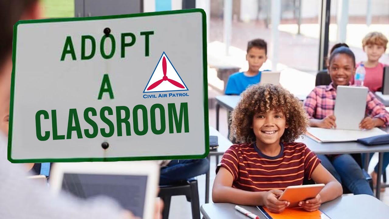 Civil Air Patrol Adopt-a-Classroom Program - YouTube