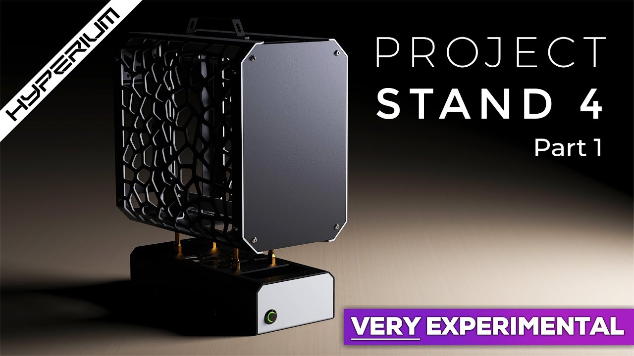 PROJECT STAND 4 - Unveiling An ExtraOrdinary #sff PC Case 500 days ...