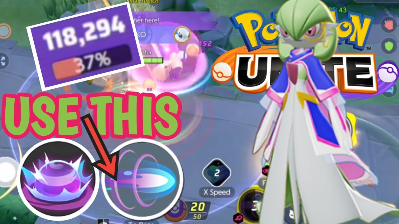 How to play Gardevoir 💥 with Future sight🔥 Pokemon unite - YouTube