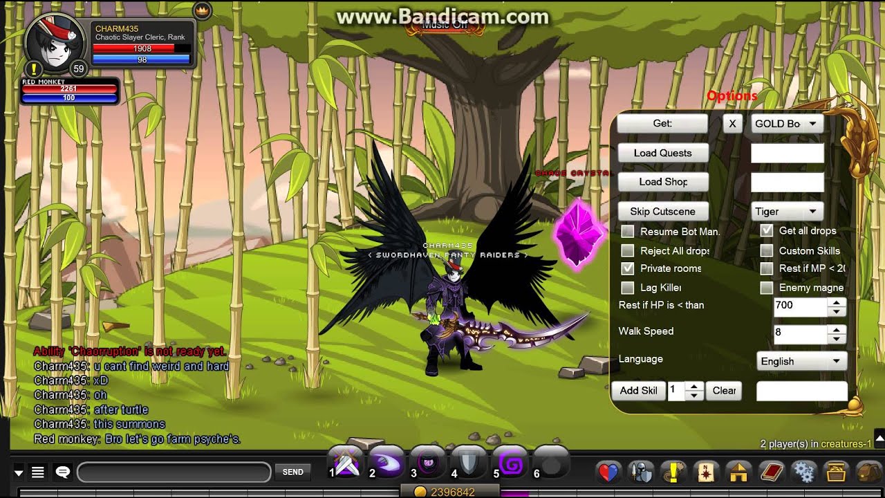 Me and Red Monkey In Strange Aqw creatures - YouTube