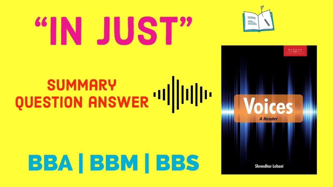 in just summery and question answer BBA BBM second semester - YouTube
