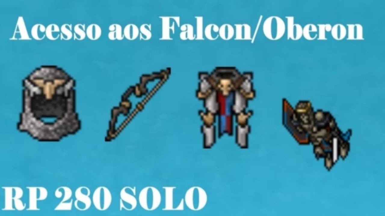 Tibia - Acesso aos Falcons/Oberon - RP 280 - YouTube