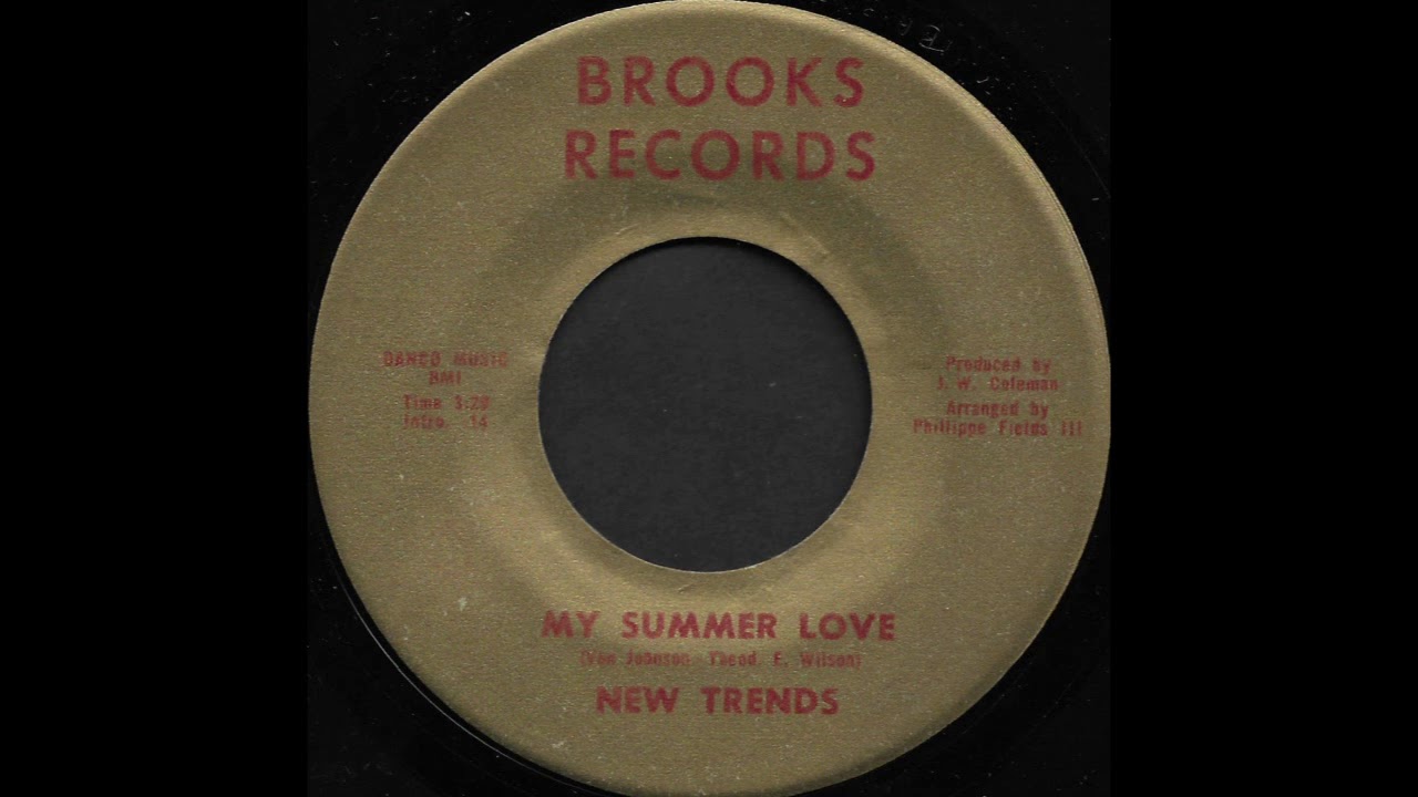 New Trends - My Summer Love (Brooks Records) - YouTube