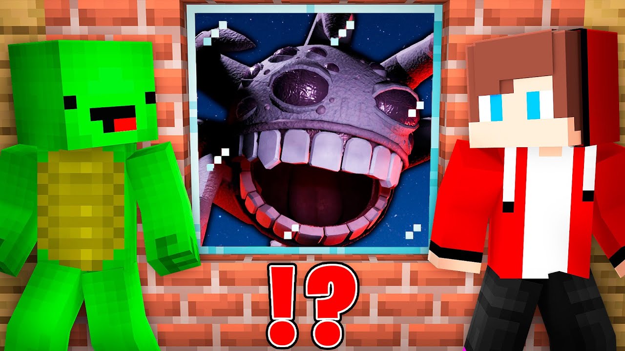 Why Mikey and Jj attacked by GRUMBLE from Doors 2 in Minecraft !? - Maizen - YouTube