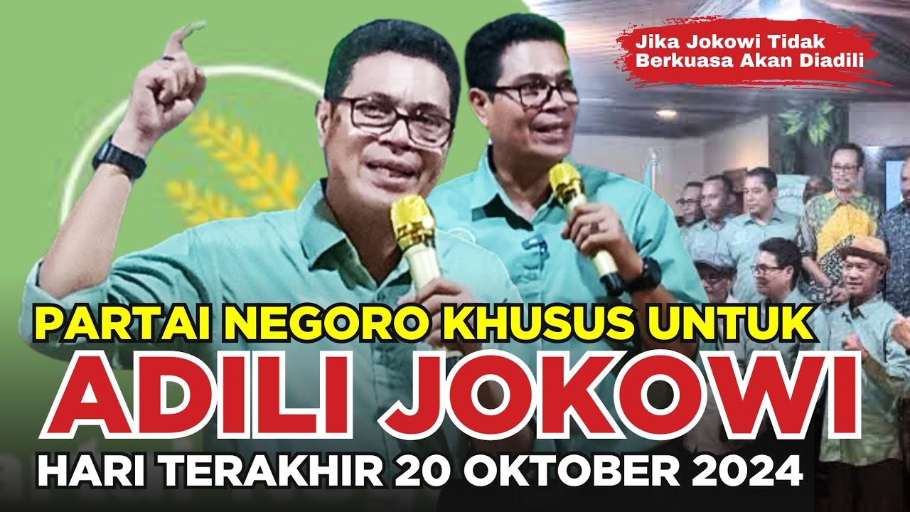 🔴 Bukan Cari Elektoral, Faizal Assegaf Lauching Partai Negoro KHUSUS ...