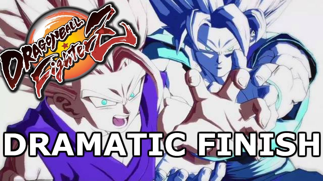 DRAGON BALL Z vs DRAGON BALL FIGHTERZ ALL DRAMATIC FINISH SCENES - YouTube