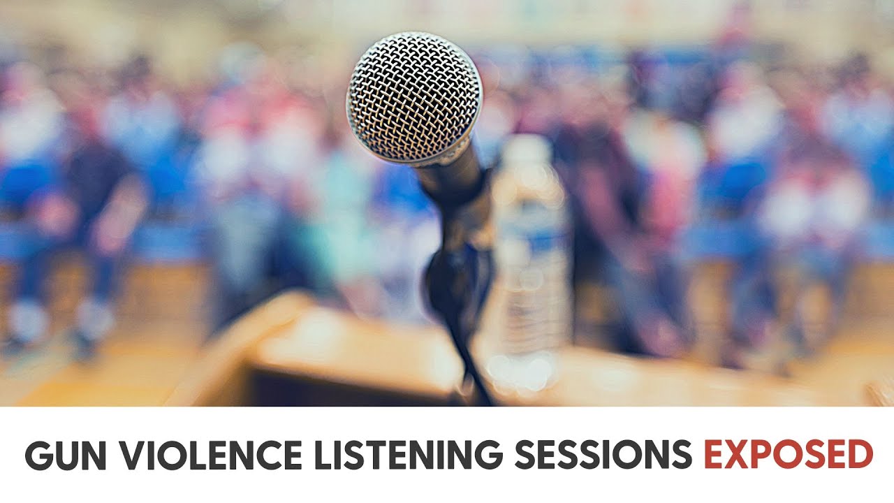Gun Violence Listening Sessions Exposed - YouTube