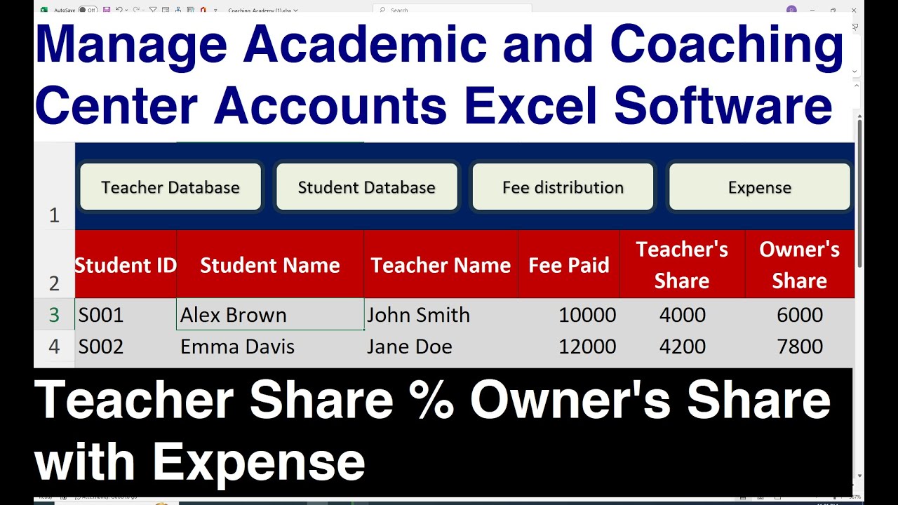How to Efficiently Manage Academic and Coaching Center Accounts in ...