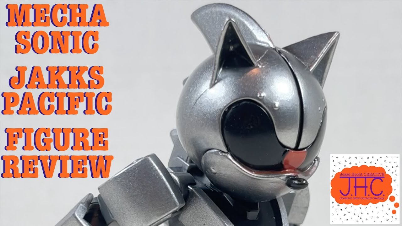Mecha Sonic Silver Metal Sonic the Hedgehog Jakks Pacific Action Figure ...