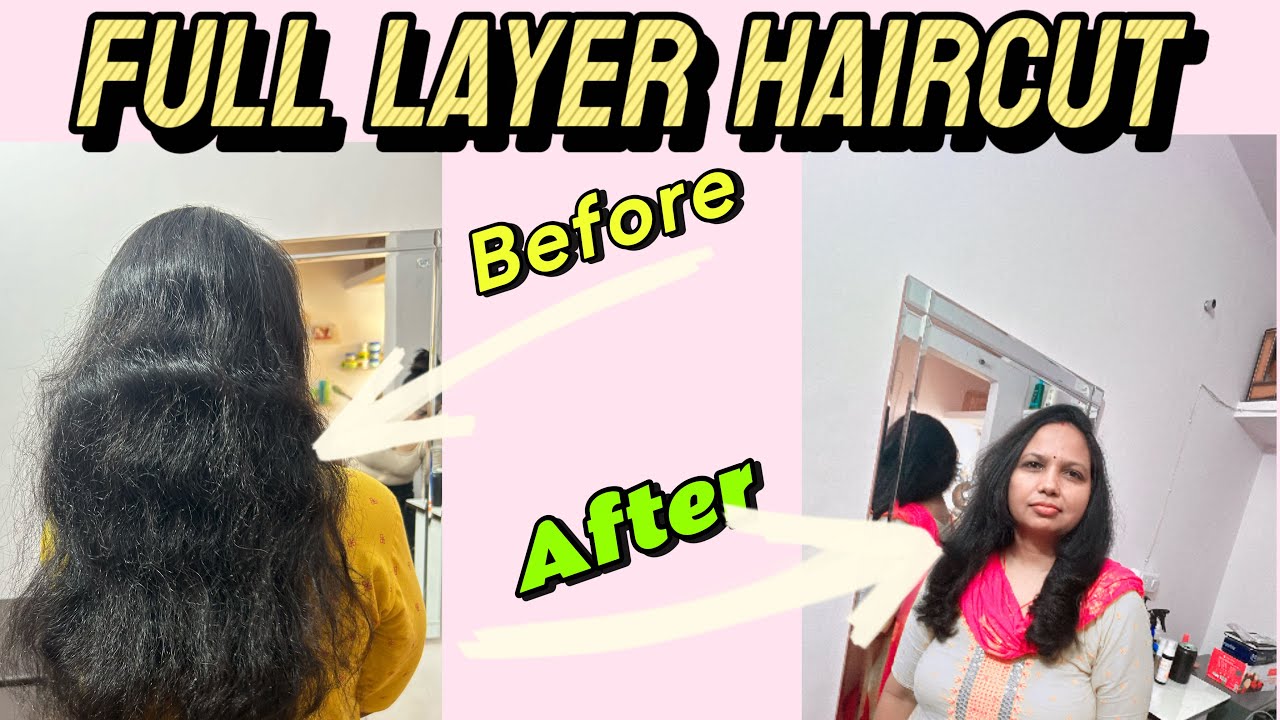 Full layer haircut full vidio upload - YouTube