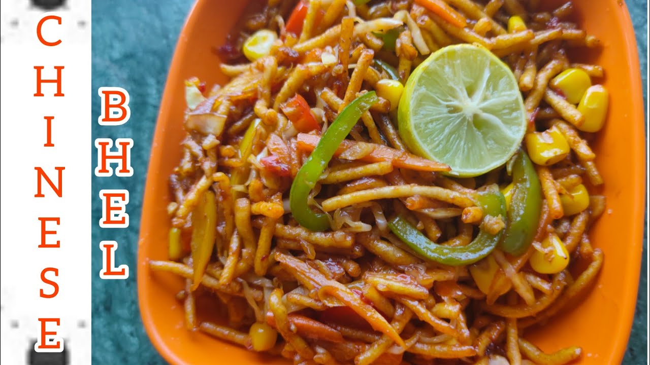 Chinese bhel recipe Indochinese bhel jhatpat recipe tasty yummy simple ...