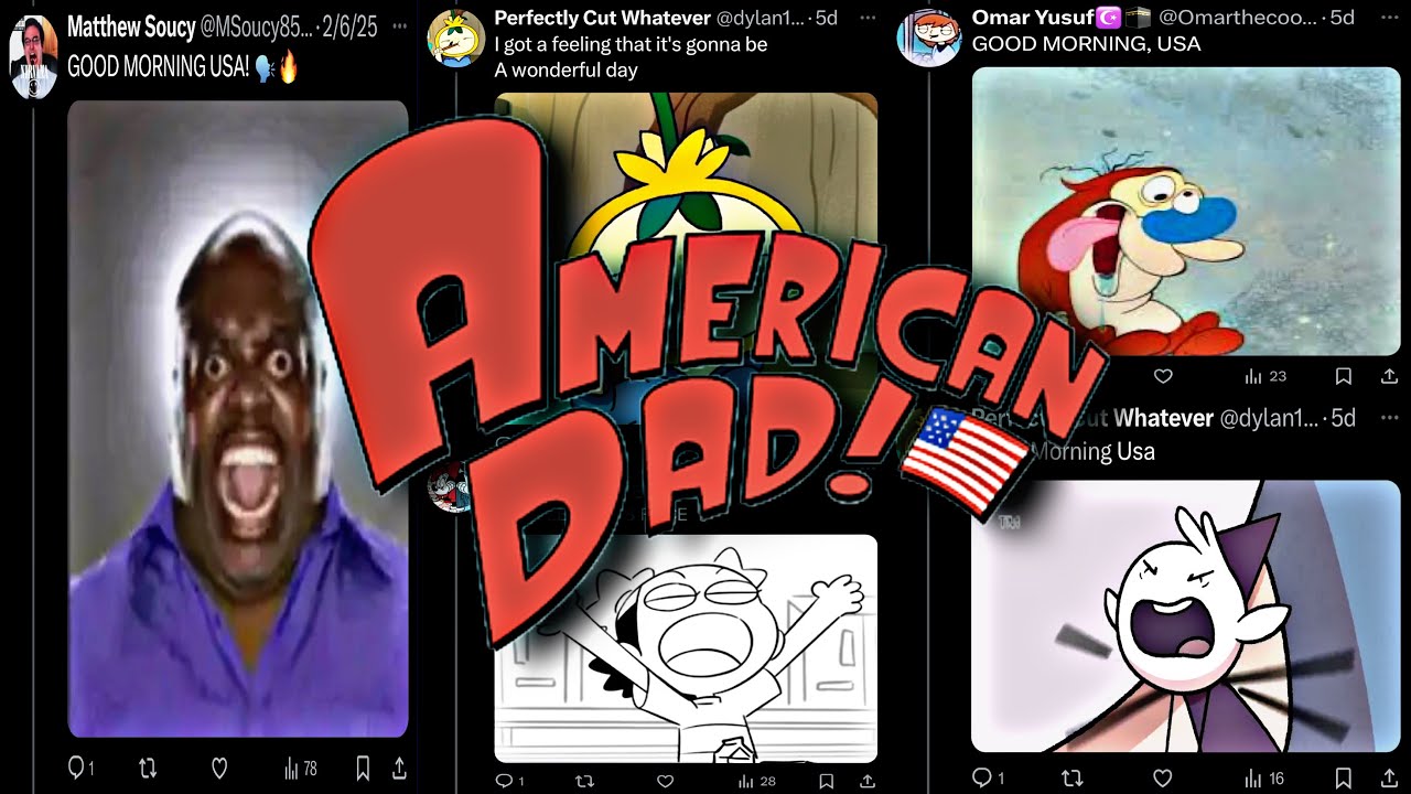 Twitter Sings American Dad Theme Song - YouTube