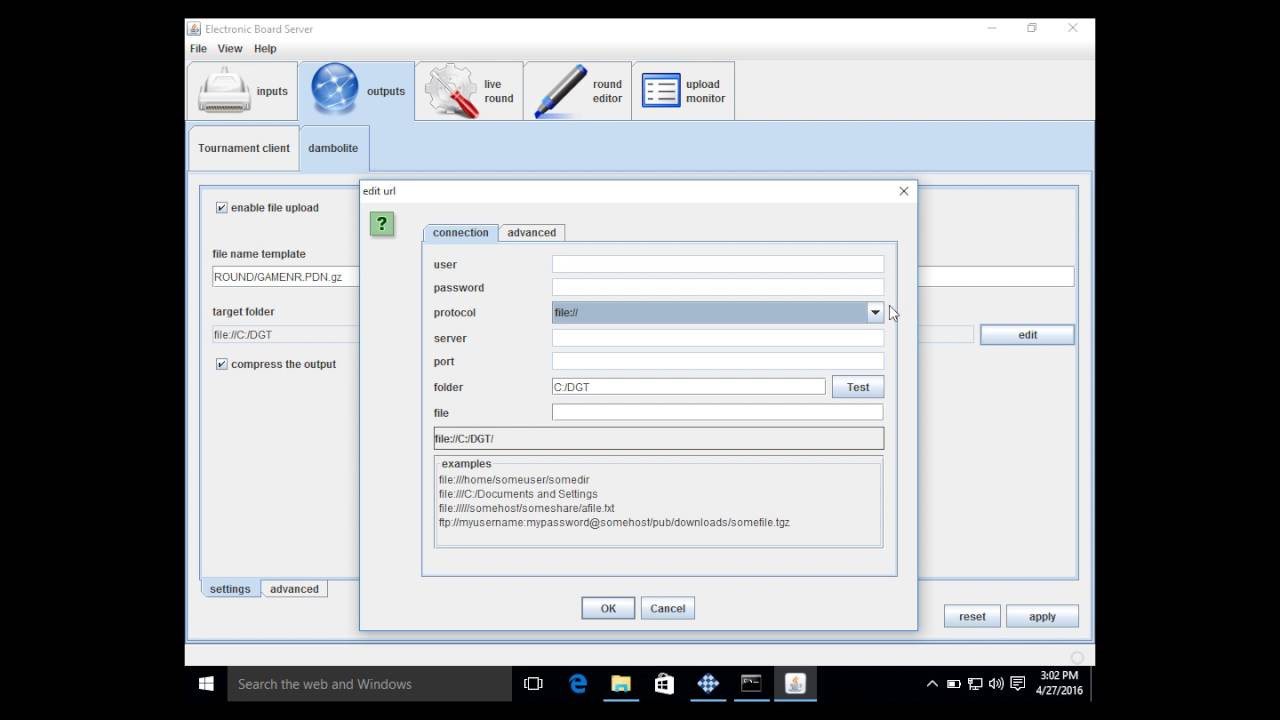 DGT Electronic Draughts Board Software Demo - YouTube