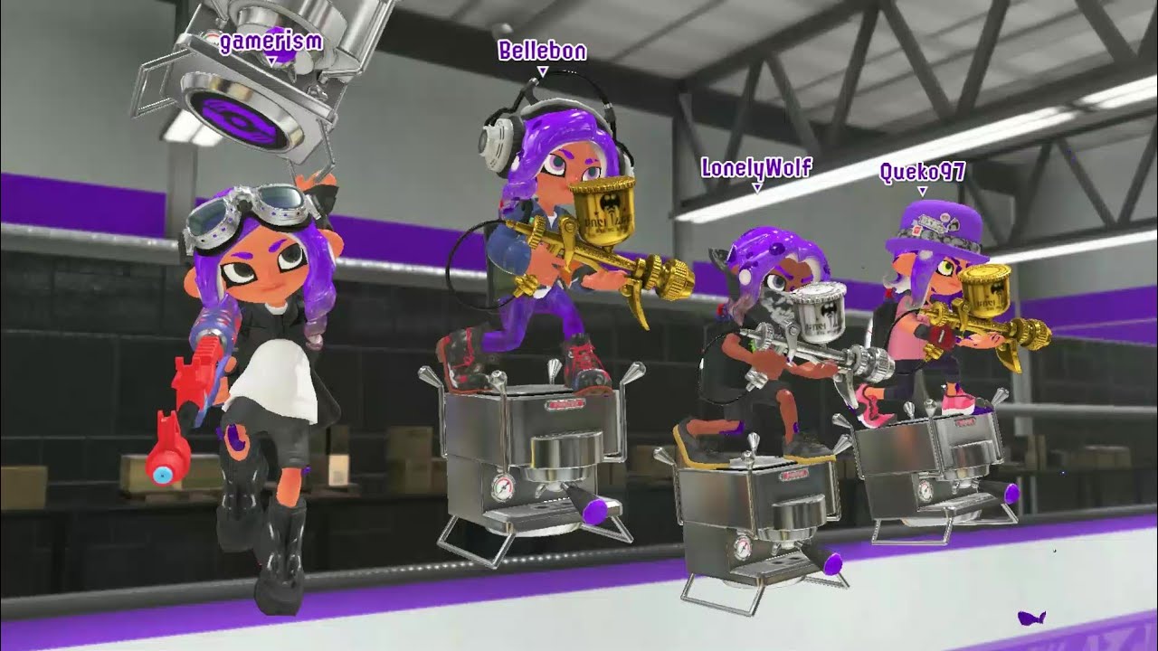 Splatoon 3 Gameplay 101 Splat Zones Anarchy Battle On Makomart Map ...