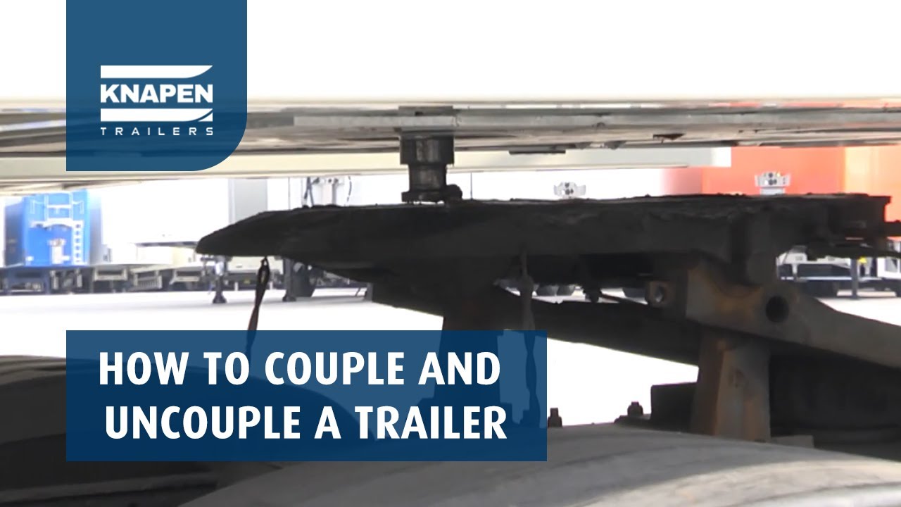 How to couple and uncouple a trailer - YouTube